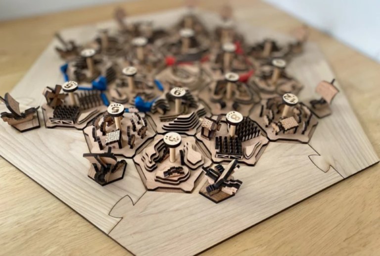 Amazing Custom Catan Boards - Dice n Board